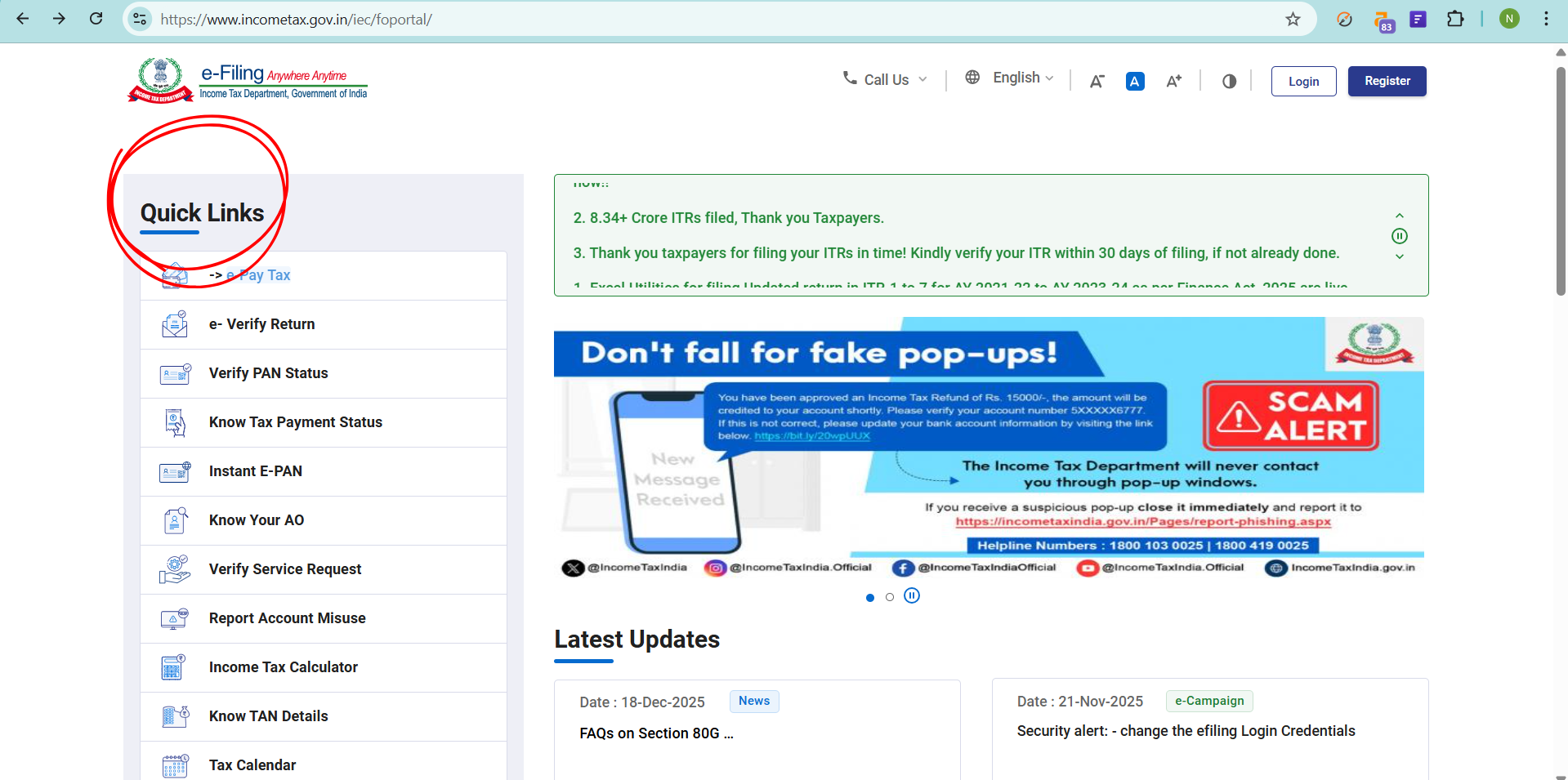 Pan Card & Aadhar Link 2026 - CharteredHelp