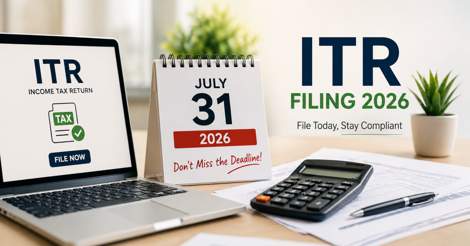 ITR Filing 2026: Last Date, Penalty, Process & Expert Help